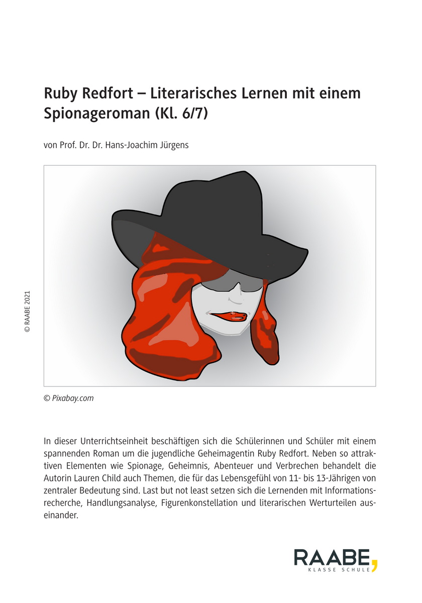 Ruby Redfort Literarisches Lernen mit einem Spionageroman